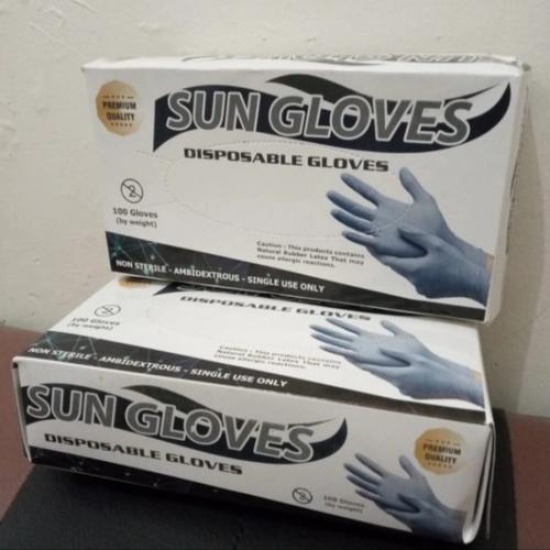Jual sarung tangan latex putih murah / handscoon medis isi 50pcs - Sun ...