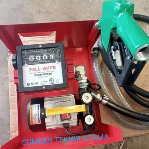 Jual Flowmeter Fill Rite Set Lengkap Pompa Transfer BBM Solar Fill Rite ...