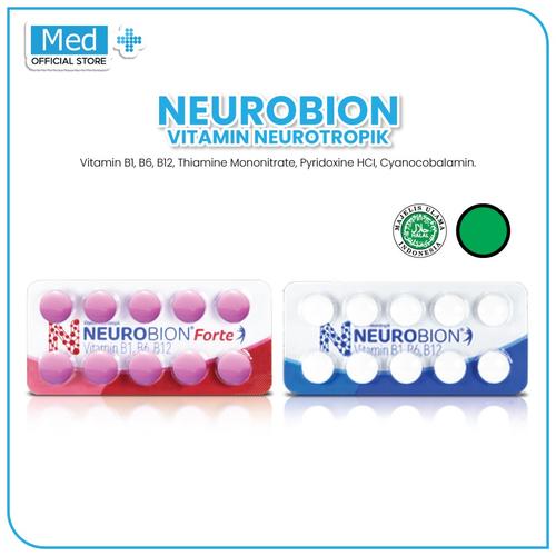 Jual Med+ Neurobion Forte & Neurobion Putih 1 Strip isi 10 Tablet ...
