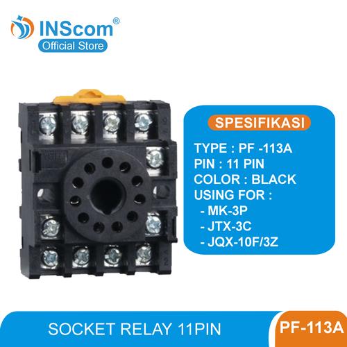 Jual SOCKET RELAY MK3P PF113A 11 PIN INSCOM - Kota Surabaya - Inscom ...
