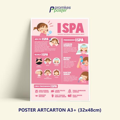 Jual Poster Kesehatan Infeksi Saluran Pernafasan ISPA - Kab. Tangerang ...