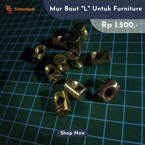 Jual Mur Baut "L" untuk Furniture Box Bayi - Model 1 - Kab. Jepara ...
