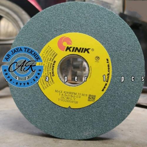 Jual BATU GERINDA KINIK 6×3/4 × 1-1/4 GC 80 LV GURINDA HIJAU 6 INCH ...
