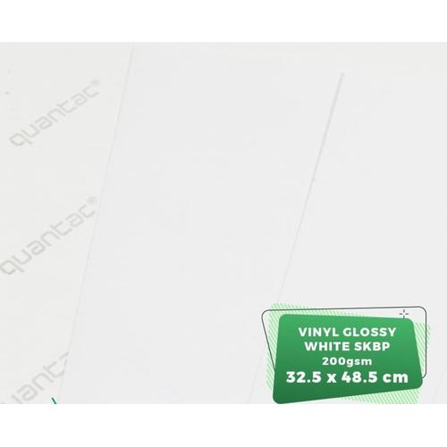 Jual Kertas A3+ Sticker QUANTAC Vinyl Glossy White SKBP-LEMBARAN - Kota ...