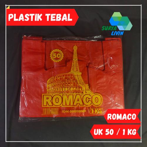 Jual Kantong Plastik Merah / Kresek / Plastik Tebal Los Jumbo Romaco Uk ...