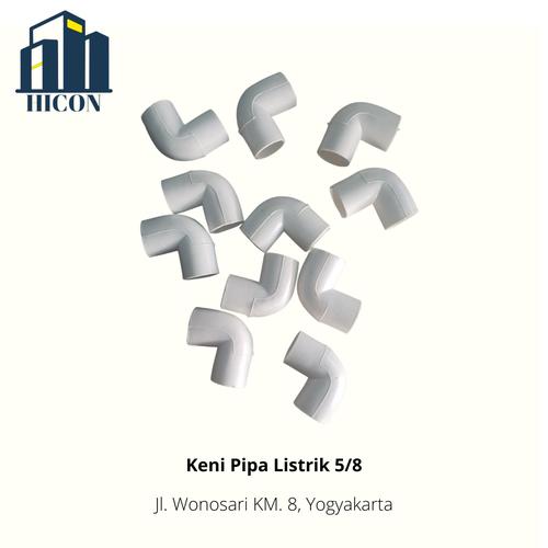Jual Elbow / Knee / Sambungan L Pipa Listrik 5/8" (20mm) - Kab. Bantul ...