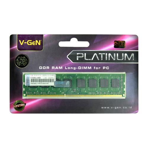 Jual V-GeN RAM DDR3/DDR3L 8GB 12800 PLATINUM LongDimm - Memory RAM PC ...