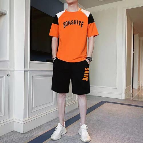 Jual Baju One Set Pria Stelan Sonshive Cowok Lengan Pendek + Celpen ...