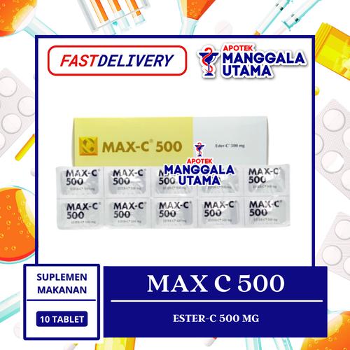Jual MAX C 500 PER STRIP ISI 10 TABLET - Kota Palembang - APOTEK ...