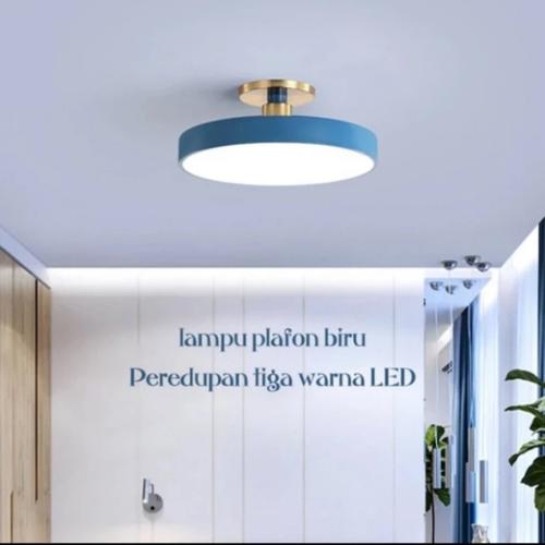 Promo Lampu gantung Plafon minimalis Bulat Biru - Plafon BIRU - Kota ...