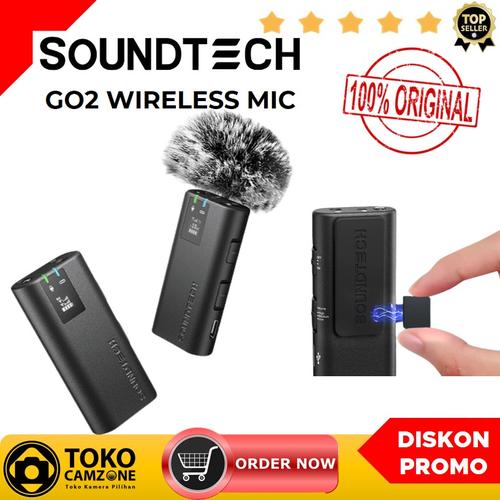 Jual SOUNDTECH go2 - 2.4ghz Wireless Microphone System with LCD Display ...