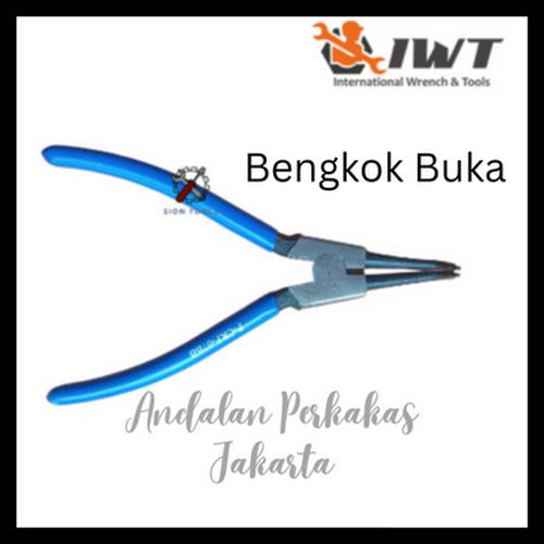 Jual IWT Tang Snap Ring 7" / Tang Sepi Spie Bengkok Lurus Buka Tutup 7 ...