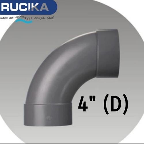 Jual Large radius elbow 4" inch D RUCIKA Long bow long elbow knee keni ...