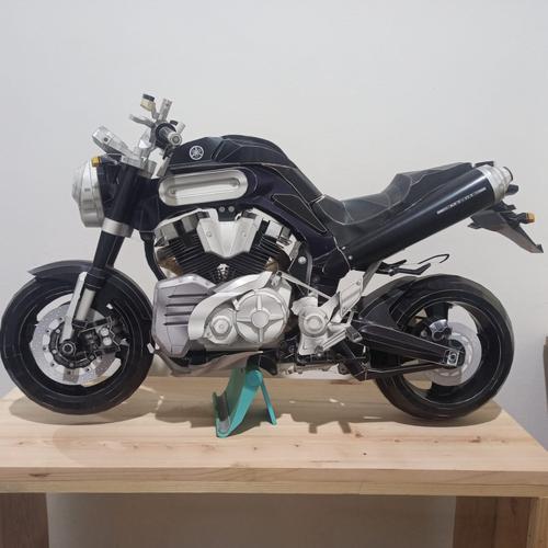 Jual Papercraft Motor Yamaha MT01 DIY Digital Printing - Yamaha MT01 ...
