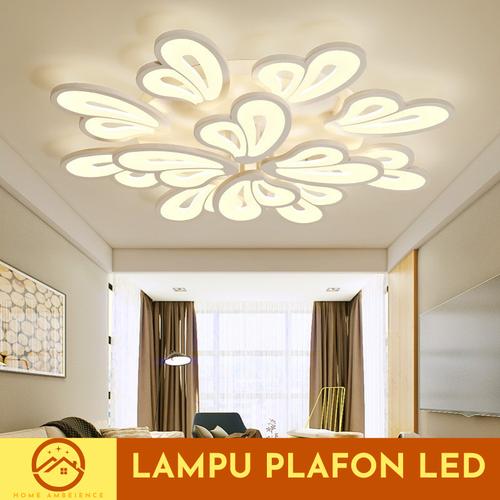 Jual Lampu Hias Plafon Atap Rumah LED Modern Minimalis Dimmable Remote ...