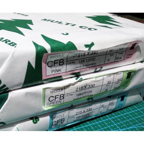 Jual Kertas NCR Carbonless Multi Copy F4/Folio 1RIM (TOP-WHITE) - Kota ...