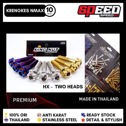 Jual Probolt Baut Krengkes Nmax Premium Stainless King Nut Thailand ...
