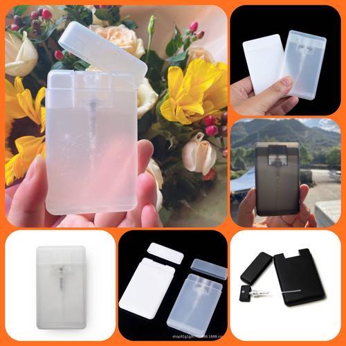 Jual Botol Spray Plastik 20ml Pocket Card Kartu Parfum Hand Sanitizer ...