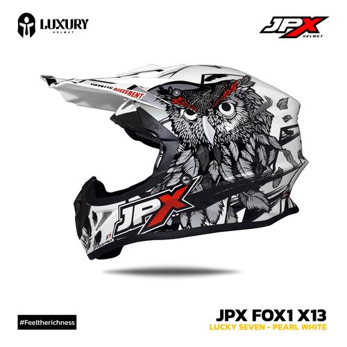 Jual Helm Trail - Helm JPX FOX1 - X13 - LUCKY SEVEN - Offroad - Cross ...