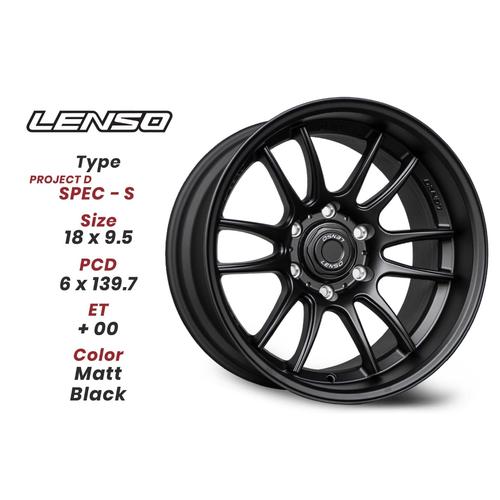 Jual Velg Lenso TDS RING 18 ORIGINAL BLACKMATTE - Kota Surabaya - duta perkasa indo | Tokopedia
