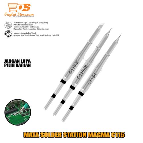 Jual Mata Solder Station Magma C115 Solder Tip Original - Jakarta Pusat - onglaistore | Tokopedia