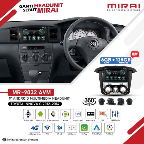 Jual Headunit Android TOYOTA INNOVA 2012-2015 MIRAI AVM Kamera 360 6 ...