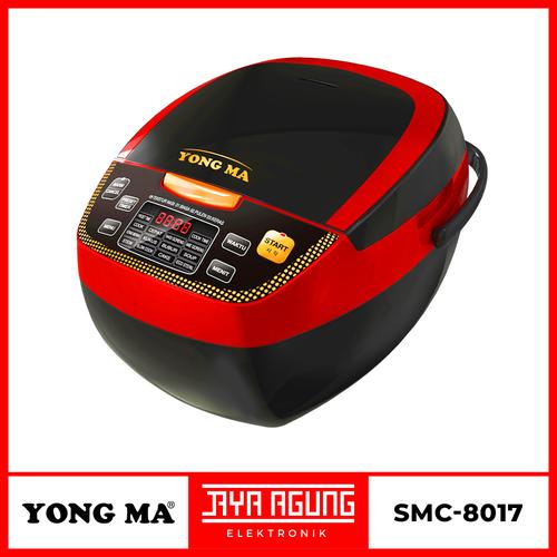 Jual Magic Com DIGITAL UPGRADE YONGMA SMC 8017 Black Rice Cooker YONG ...