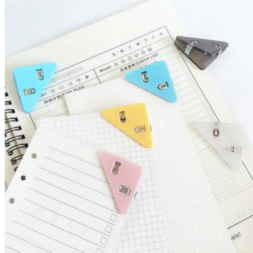 Jual Penjepit Kertas Akrilik Penjepit Sudut Kertas Segitiga Acrylic ...