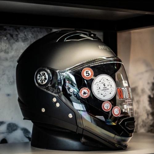 Jual Helm Nolan N70-2 GT Crossover Modular Cross N702 Blackdoff Matt ...