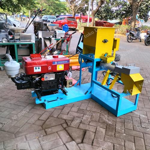 Jual Mesin Extruder Cetak Pelet Apung Kapasitas 100-150 Kg/Jam Siap ...