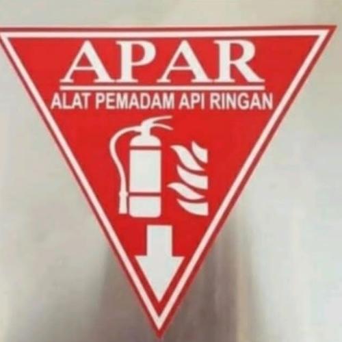 Jual STIKER VINYL APAR 20X20CM SIGN RAMBU K3 - Jakarta Utara - BCM JAYA ...