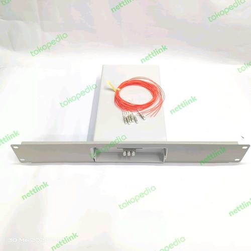 Jual otb rack 6 core lc multimode lengkap / odf mini 6 core lc fullset ...
