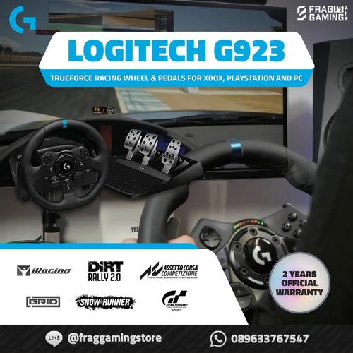 Jual Logitech G923 True Force Steering Wheel and Pedals for PC/PS4/PS5 ...