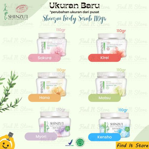 Jual Shinzui Lulur Badan Skin Lightening Body Care Scrub Mandi 120gr ...