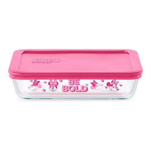 Jual Disney Minnie Mouse Be Bold Rectangle Storage Container - Kota ...