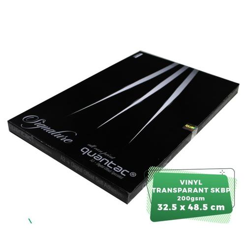 Jual Kertas A3+ Sticker QUANTAC Vinyl Transparant SKBP-1PACK-100LBR ...