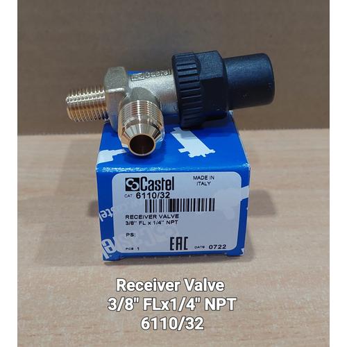 Jual CASTEL RECEIVER VALVE 3/8 SAE X 1/4 NPT 6110/32 - Jakarta Pusat ...