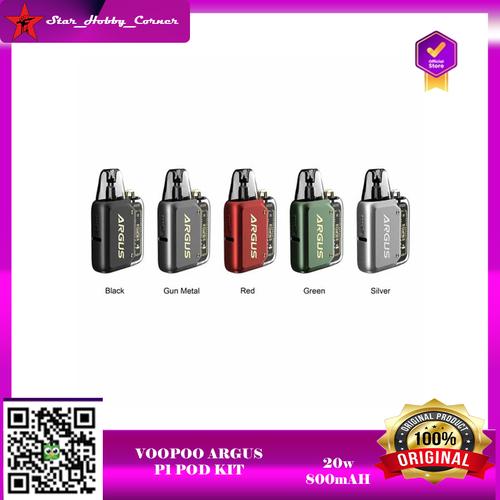 Jual Voopoo Argus Pod P1 Vape Pod kit 20W 800mAh authentic Voopoo ASLI ...