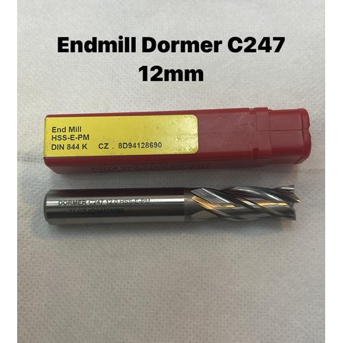 Jual Endmill Dormer HSS 12mm Tipe : C247 - Jakarta Barat - teknik abadi ...