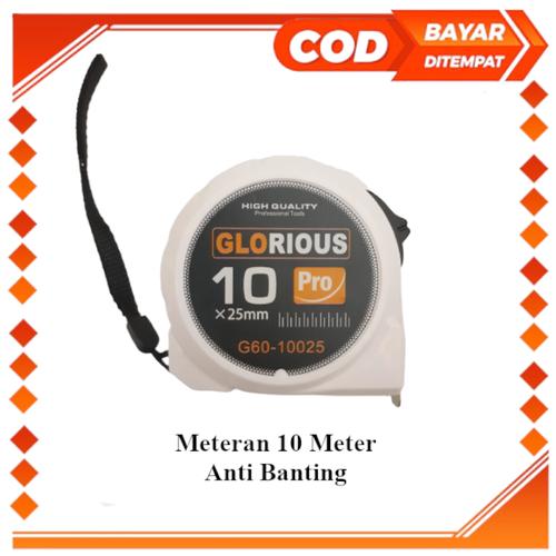 Jual meteran 10 meter baja anti karat original stenlis anti banting ...
