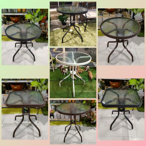 Jual MEJA TERAS/MEJA TAMU/MEJA SUDUT/MEJA KURSI/MEJA SOFA BAHAN BESI ...