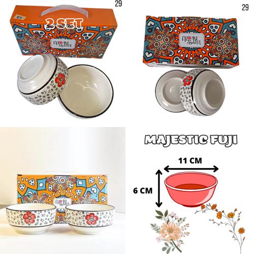 Jual SOUVENIR MANGKOK SET MANGKOK KERAMIK / MANGKOK HAMPERS NATAL IMLEK ...