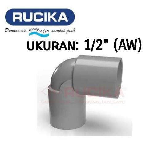 Jual Keni 1/2" inch AW RUCIKA Elbow Knee Kenie L Knie 1/2 inch - Kota ...