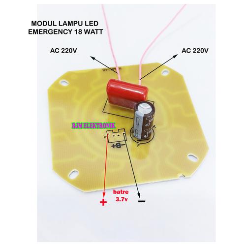 Jual modul lampu emergency 18 watt siap pakai - Kab. Karawang - RJM ...
