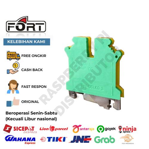 Jual FORT TUSLKG 3 Terminal Block UK / Terminal Viking 2,5mm M3 ...