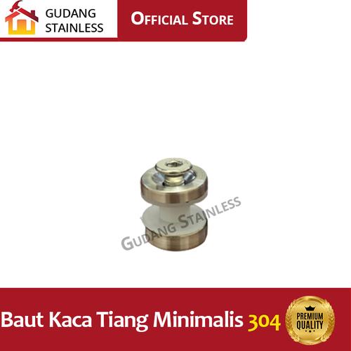 Jual Baut Kaca Set Stainless Steel 304 Premium Quality !! - Jakarta ...