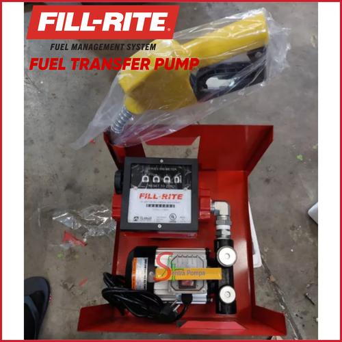 Jual Flow meter Solar Set FILL-RITE Pompa BBM Solar/Oli 60 LPM 220V ...