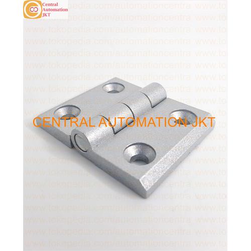 Jual Engsel Aluminium Profile Silver 4040 63x50 63 x 50 mm - 4040 Hitam ...