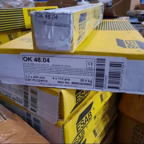 Jual Kawat Las ESAB OK 48.04 Diameter 3,2mm - AWS E 7018 - 1 PACK - 3 ...