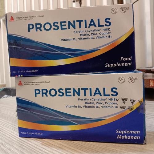 Jual PROSENTIALS Original Box isi 30 vitamin - Jakarta Barat - Klinik ...
